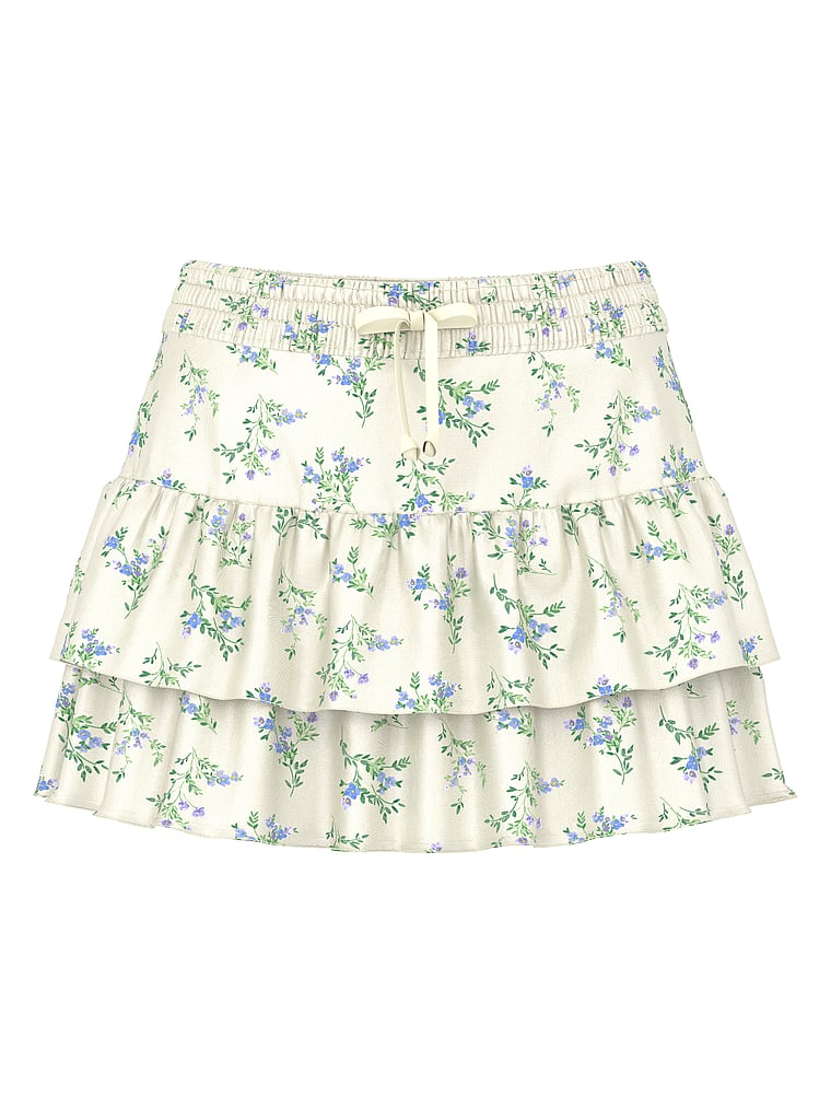 Buy Summer Fling Satin Ruffle Skirt, Lemon Ice Floral - Order Bottoms ...