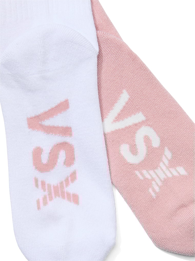 Buy VSX 2-Pack Quarter Socks, Black & Vs White - Order Socks online ...