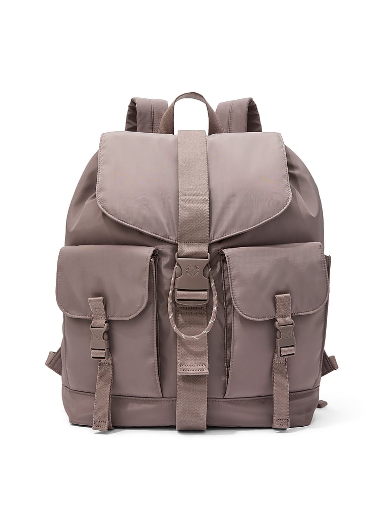 Buy Nylon Cargo Backpack, Iced Coffee - Order Bags online - PINK US