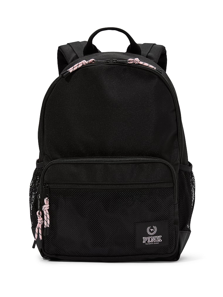 Buy Classic Canvas Backpack, Pure Black - Order Bags online - PINK