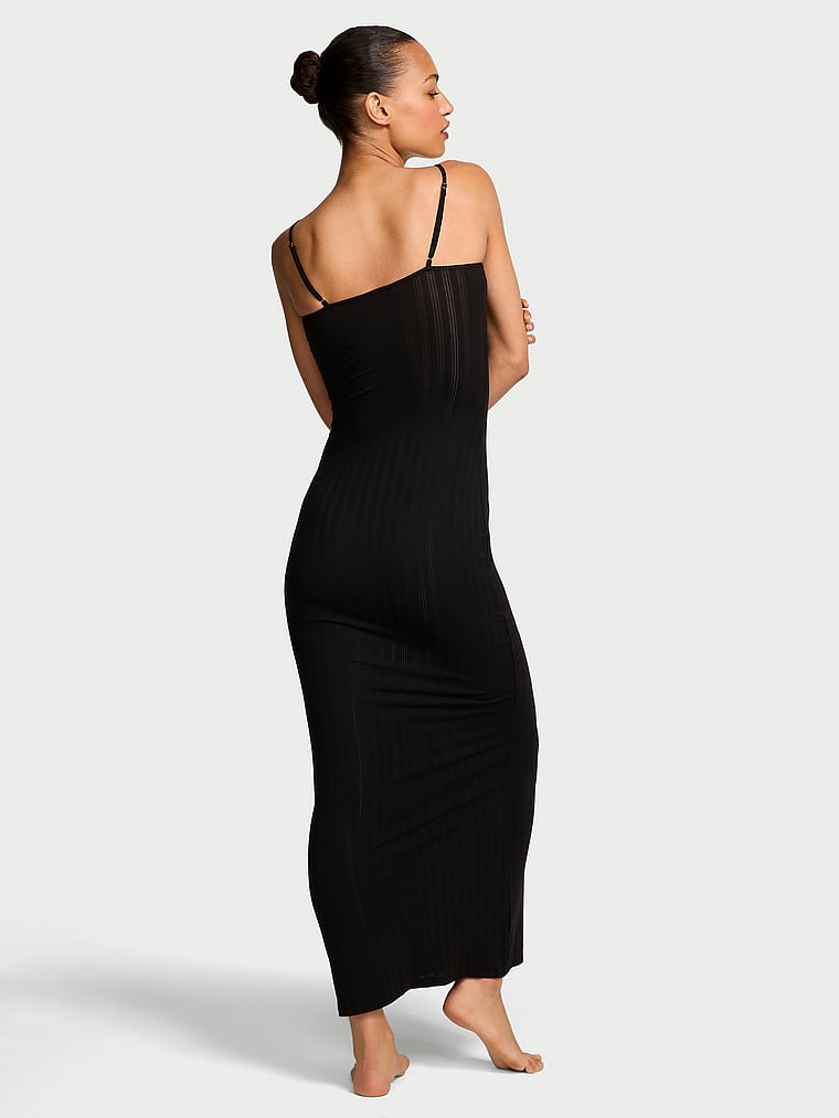 Buy Ultra-Fine Modal Maxi Slip Dress, Black - Order Slips online ...