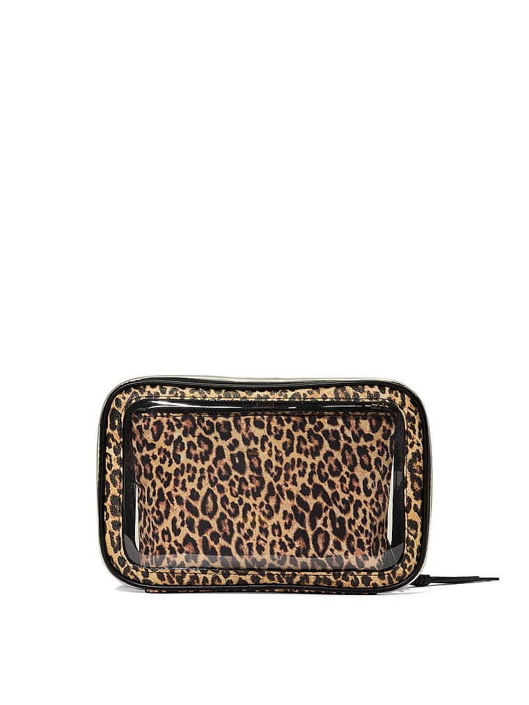 Buy 3-Piece Makeup Bag Set, Leopard - Order Cosmetic Cases online ...