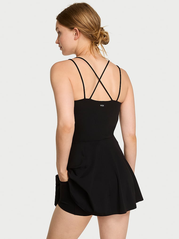 Buy VSX Elevate™ Flare Mini Dress, Black - Order Dresses online ...