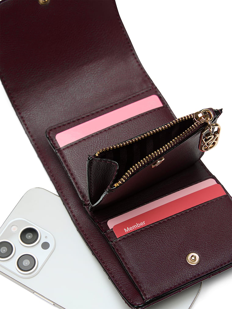 Buy Small Flap Wallet, Winter Wine Woven - Order Small Accessories ...