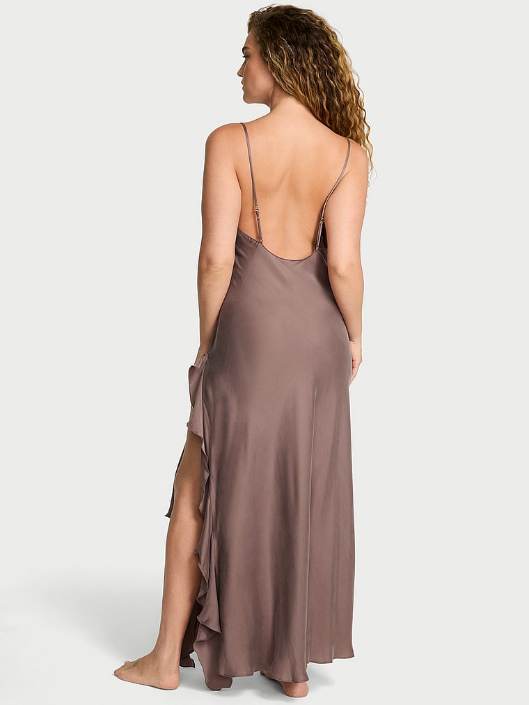 Buy Silky Flutter Ruffled Long Slip, - Order Slips online - Victoria's ...