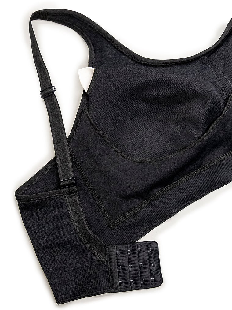 Buy Smooth Seamless Support Wireless Bra, Black - Order Bralettes ...