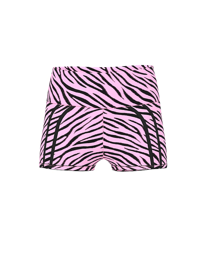 Buy Relay Colorblock Foldover Micro Shorts, Pink Zebra - Order Bottoms ...
