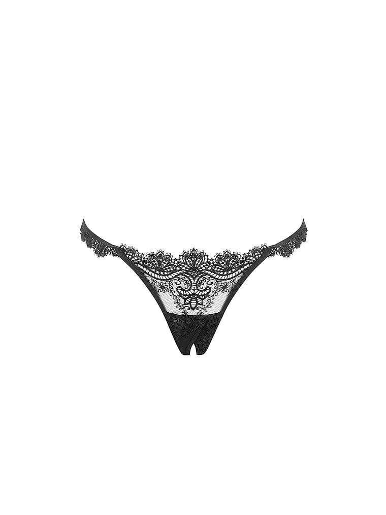 Buy Arella Ouvert Brief, Black - Order Panties online - Victoria's ...