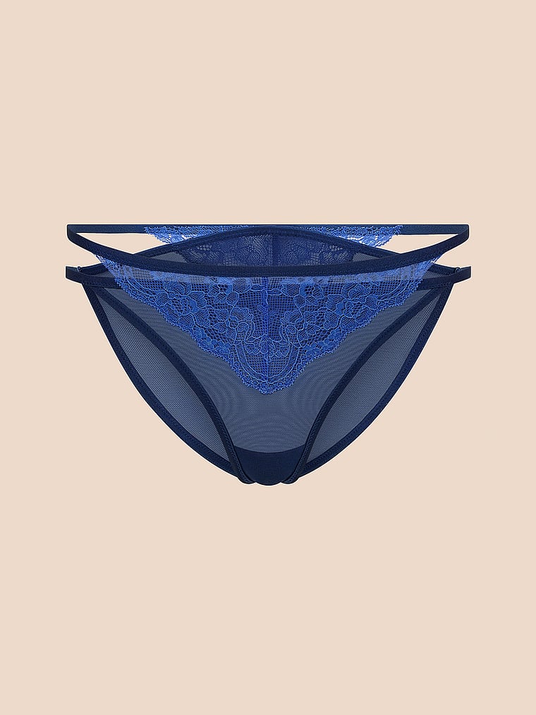 Buy Serah Tanga Panty, Medieval Blue - Order Panties online - Victoria ...