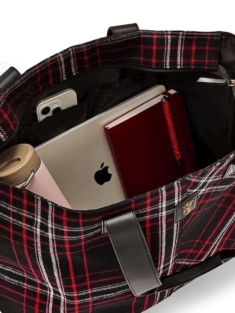 Buy Plaid Tote Bag, Plaid Tote Bag - Order Bags online - Victoria's Secret