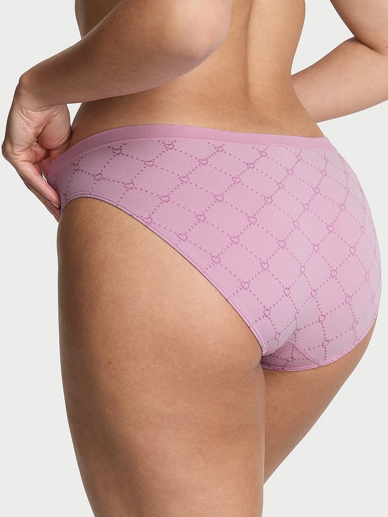 Buy Seamless Quilted Hearts Bikini Panty Bikini Pink Quilted Hearts