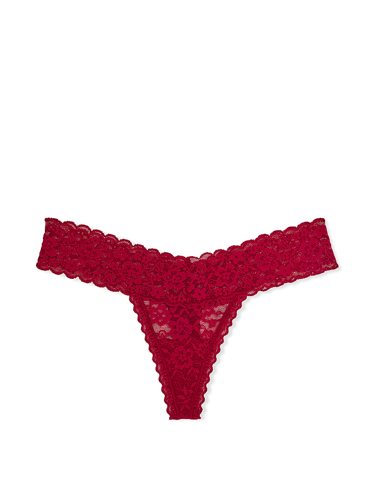 Buy Lacie Rose Valentine Thong Panty, Red Lacquer - Order PACKAGED ...