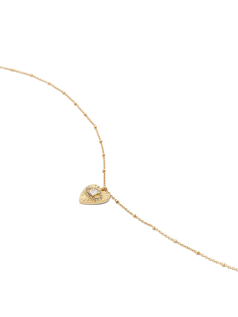 Buy All Seeing Eye Heart Charm Necklace, Gold - Order Jewelry online ...