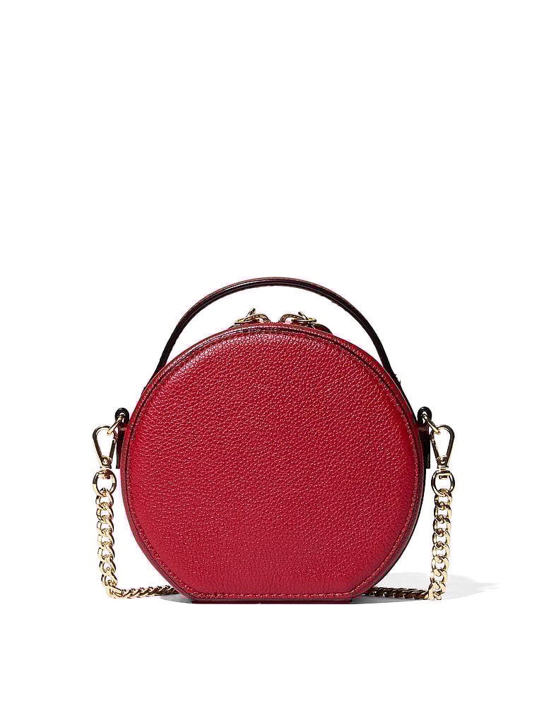 Buy Hat Box Crossbody Bag, Red Lacquer - Order Bags online - Victoria's ...