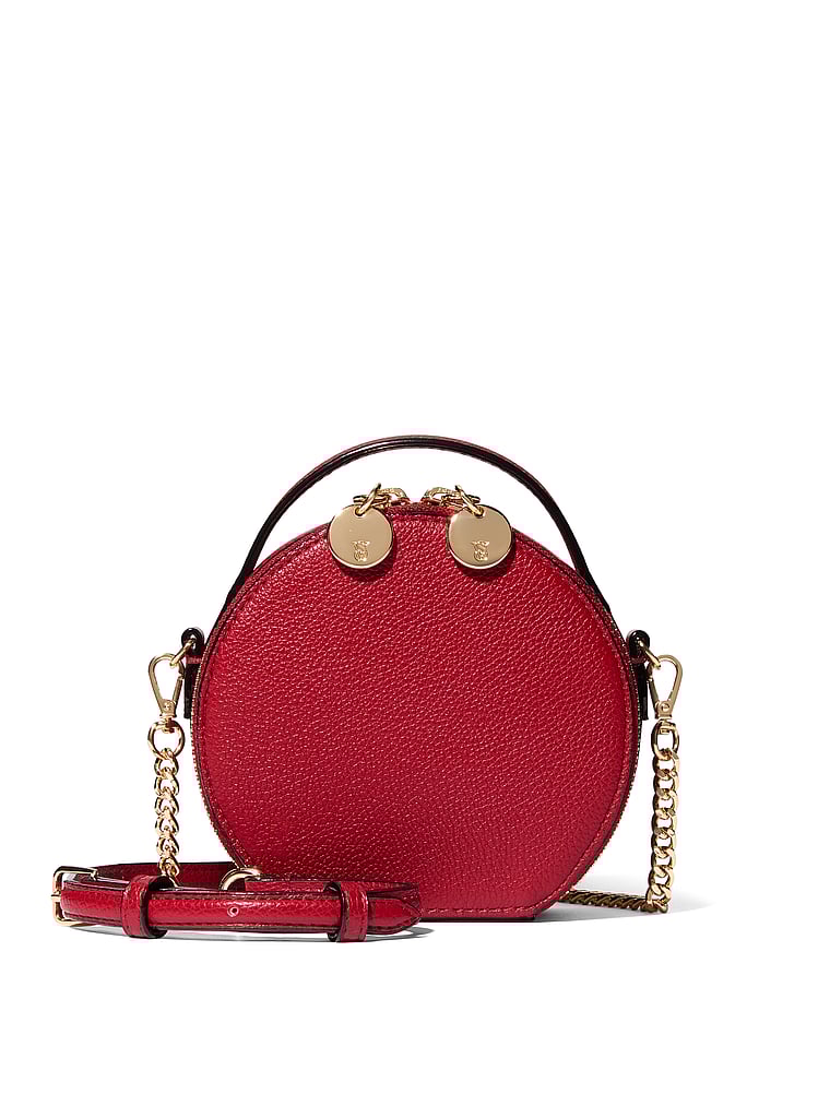 Buy Hat Box Crossbody Bag, Red Lacquer - Order Bags online - Victoria's ...