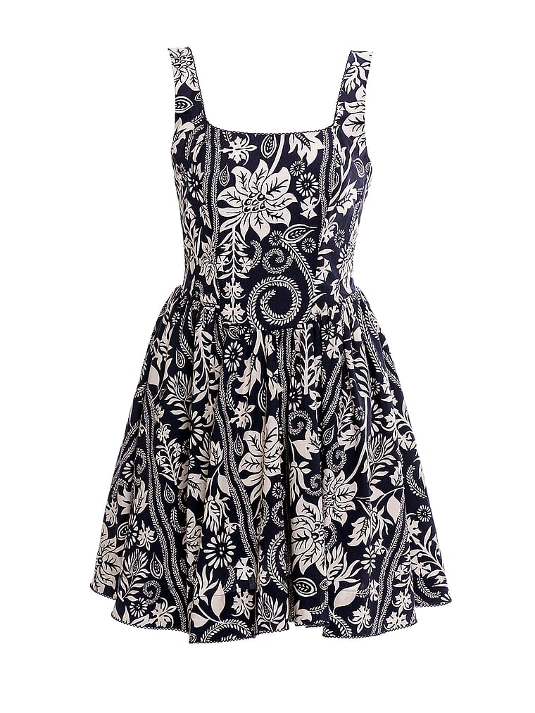 Buy Amonita Dress, Blue/White Floral Print - Order Dresses online ...