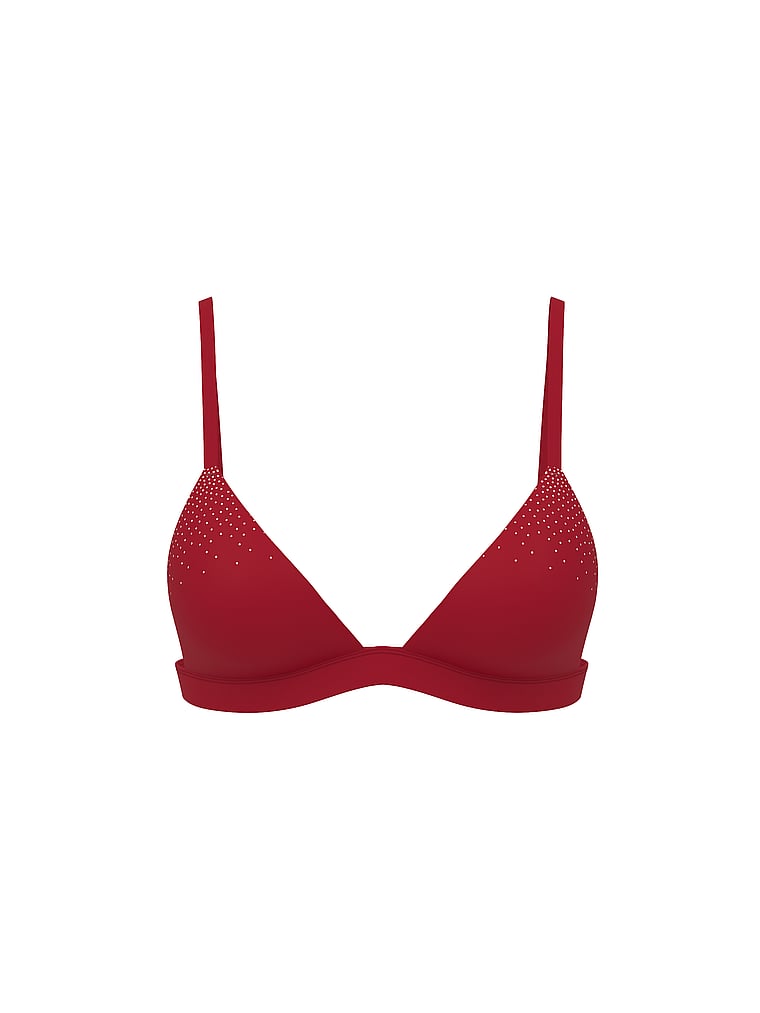 Buy PINK Wink™ Push-Up Triangle Bralette, Red Lacquer - Order Bralettes ...