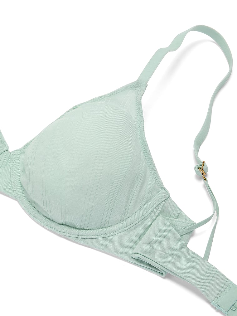 Buy SoSoft™ Modal Ultra-Fine Unlined Demi Bra, Yacht Blue - Order Bras ...