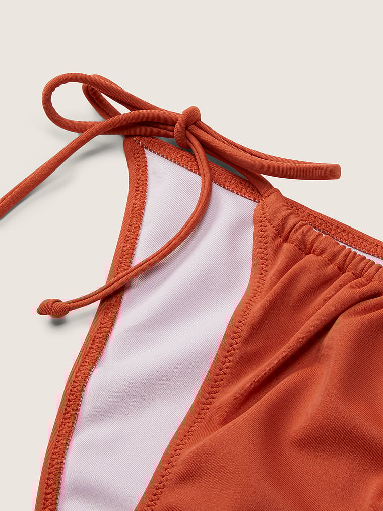 Buy Ruched String Bikini Bottom, - Order undefined online - PINK US