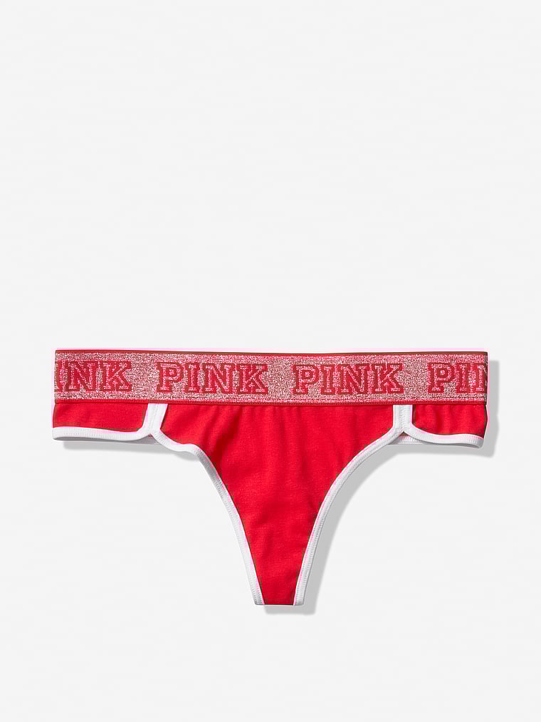 VictoriasSecret Logo Thong - 11116569-3EYG