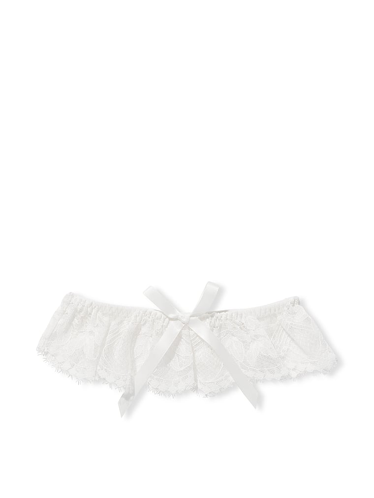 Buy Bride Ruffle Lace Garter, - Order undefined online - Victoria's ...