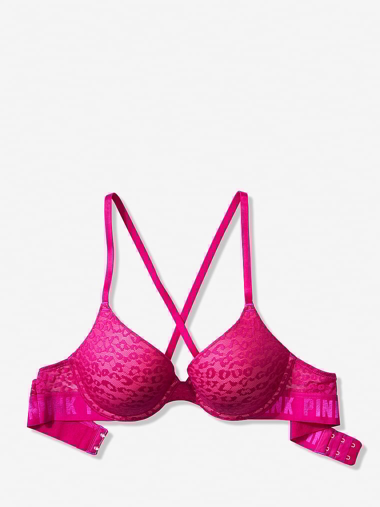 VictoriasSecret Wear Everywhere Lace Push-Up Bra - 11162217-0SMZ