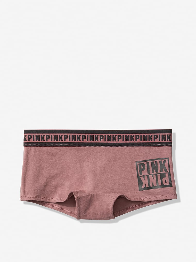 VictoriasSecret Logo Boyshort - 11162624-48NS