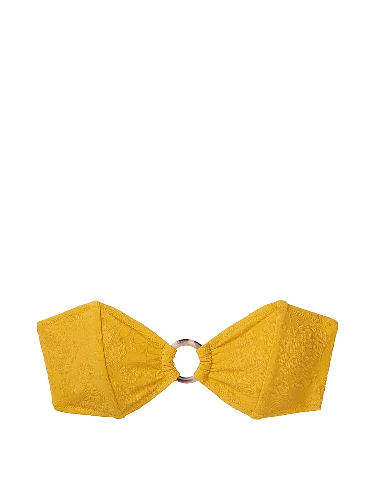 VictoriasSecret Puckered Front Ring Bandeau - 11161966-73U5