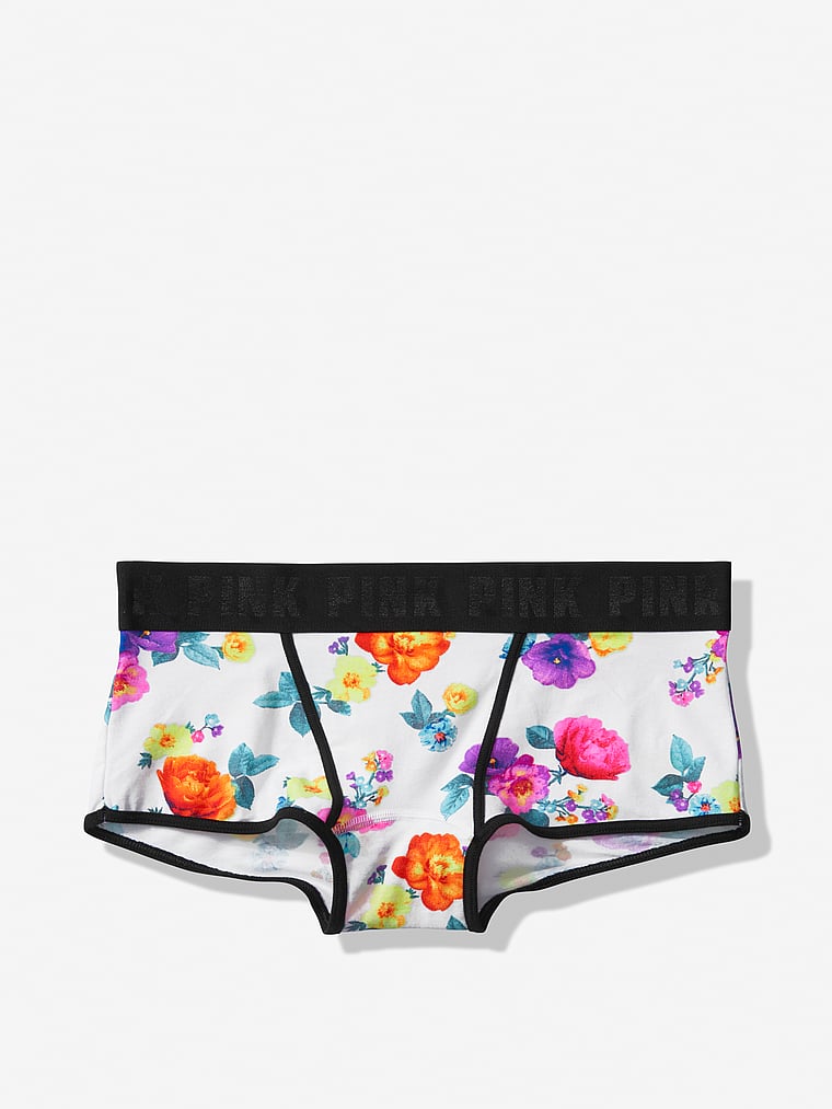 VictoriasSecret Logo Boyshort - 11156496-4S54