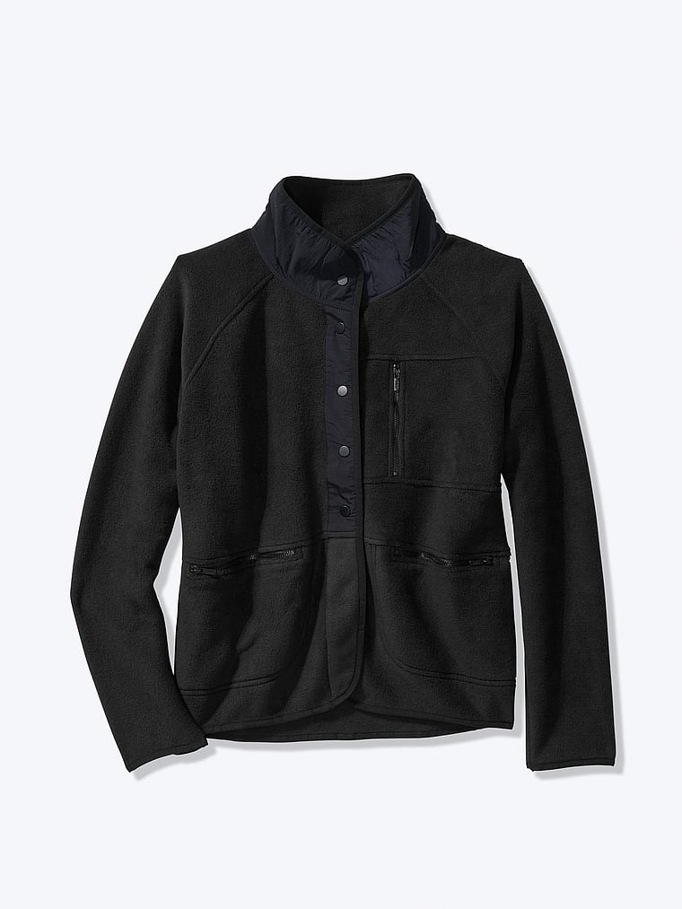 Buy PINK Polar Fleece Jacket, - Order undefined online - PINK US