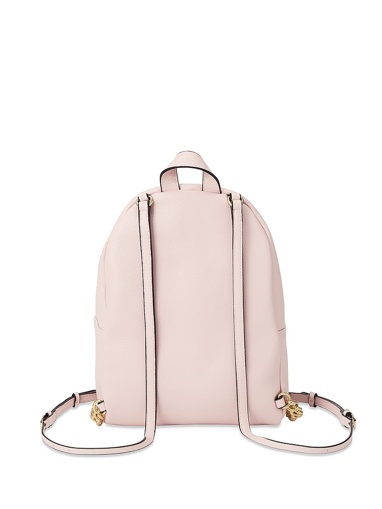 VictoriasSecret Studded V-Quilt Small City Backpack - 11168931-054R