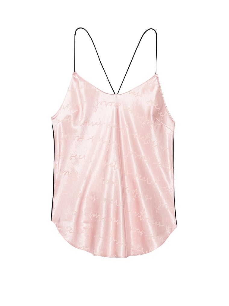 VictoriasSecret Satin Racerback Cami Top - 11158309-2Y33