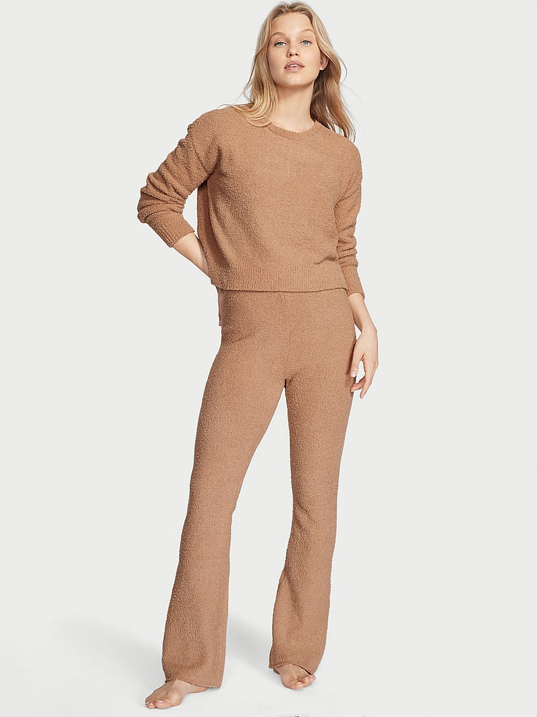 Buy Cozy Knit Crewneck Flare Pant Set, Toffee Buzz - Order Gift Sets ...