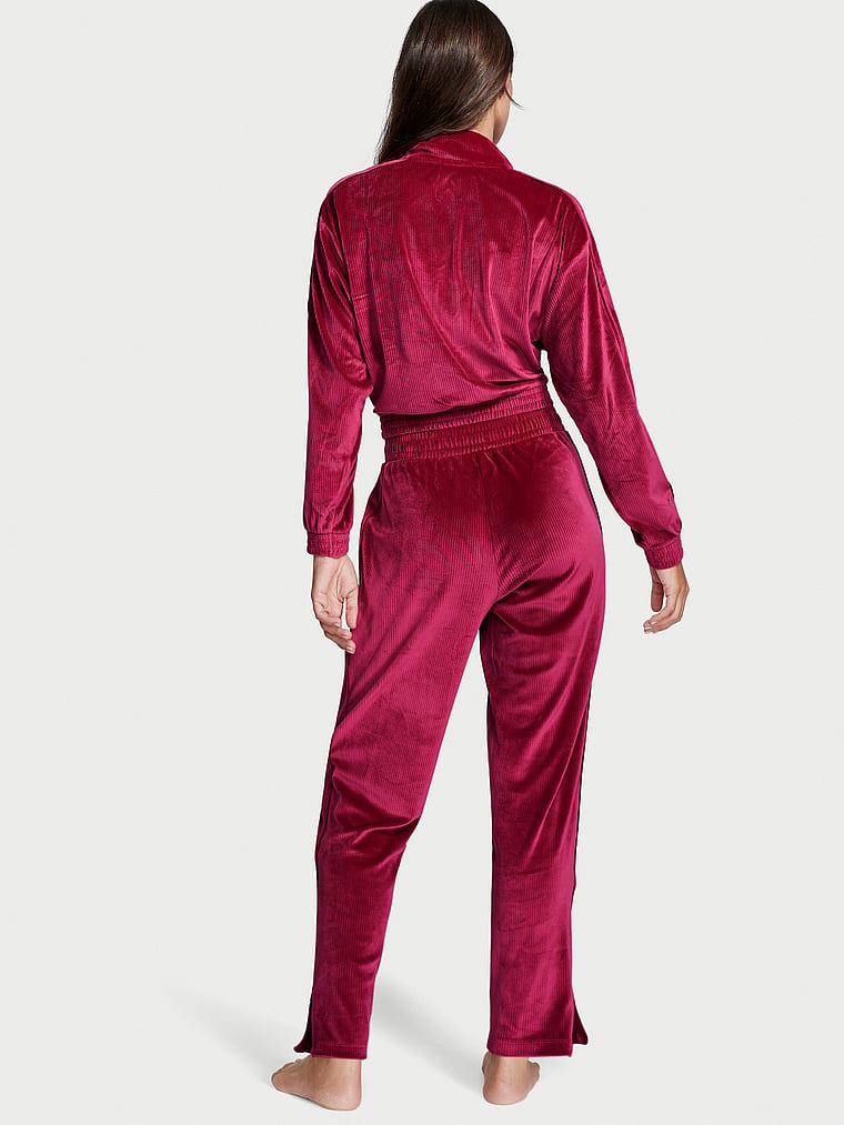 Buy Ribbed Velour 3-Piece Tracksuit Set, - Order undefined online ...