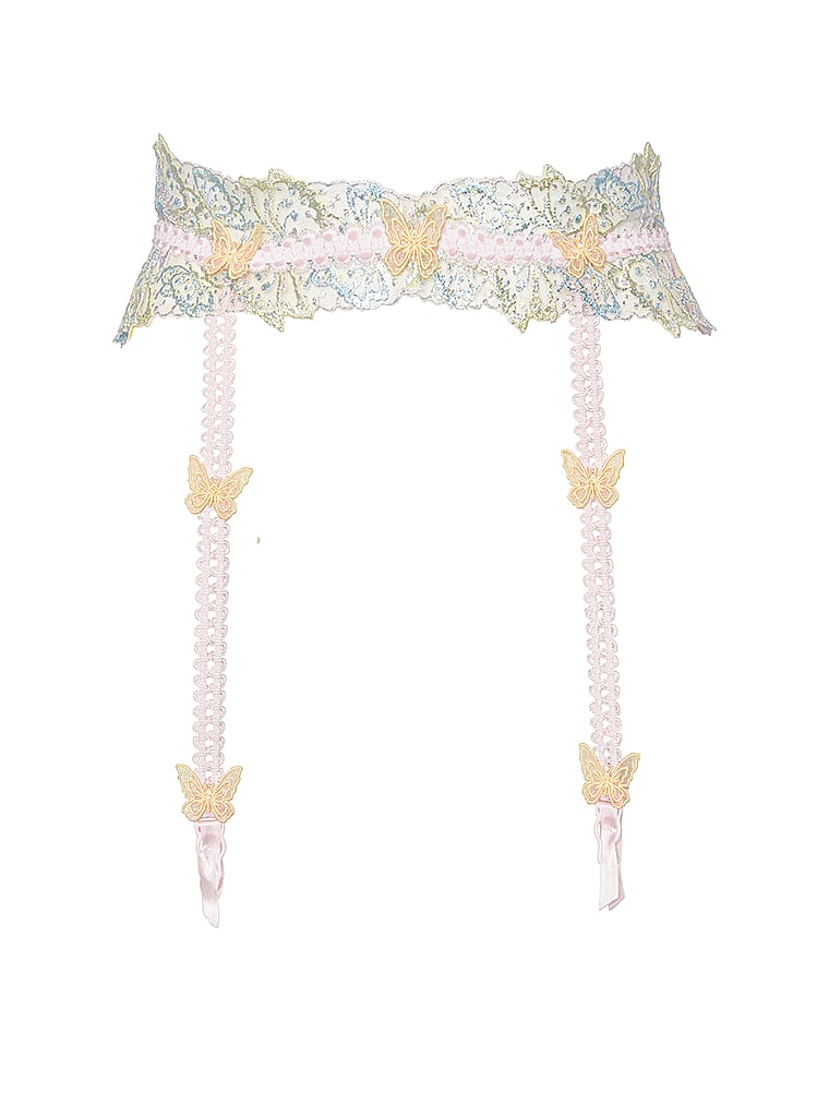 Buy Dottie Butterfly Garter Belt, - Order undefined online - Victoria's ...