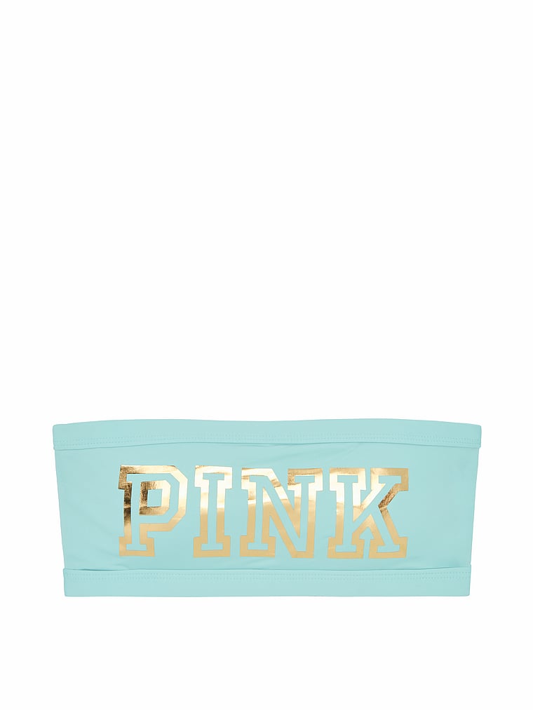 VictoriasSecret Metallic Logo Bandeau - 11173434-83L9