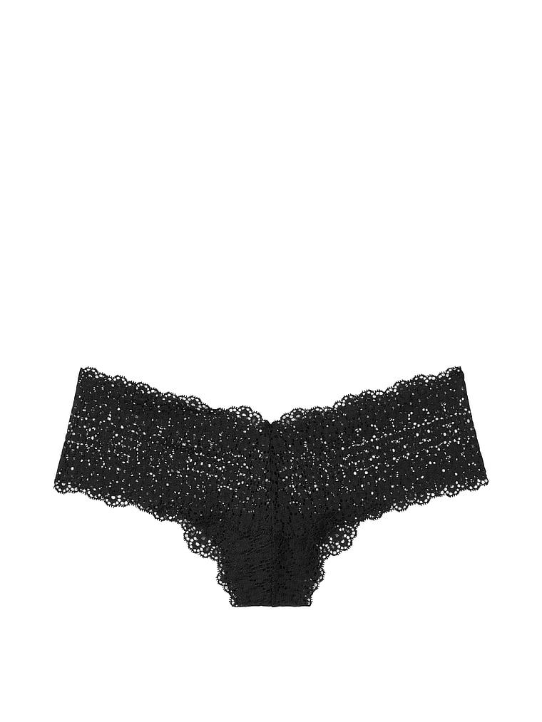 VictoriasSecret Eyelash Lace Cheeky Panty - 11153434-54A2
