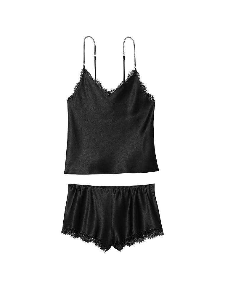 Buy Satin Lace-Back Cami Set, undefined - Order undefined online ...