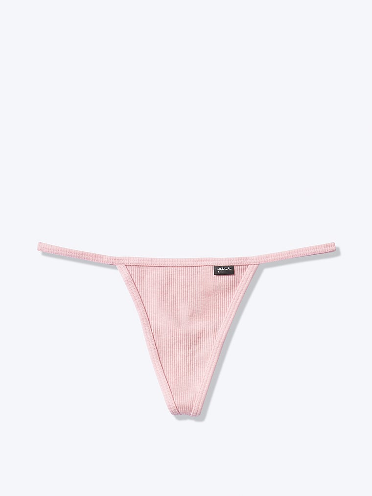 Buy Cotton V-String Panty, - Order undefined online - PINK US