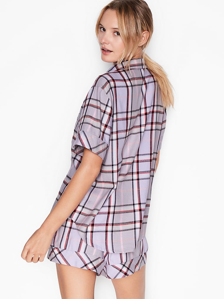 Buy Flannel Short PJ Set, - Order undefined online - Victoria's Secret US