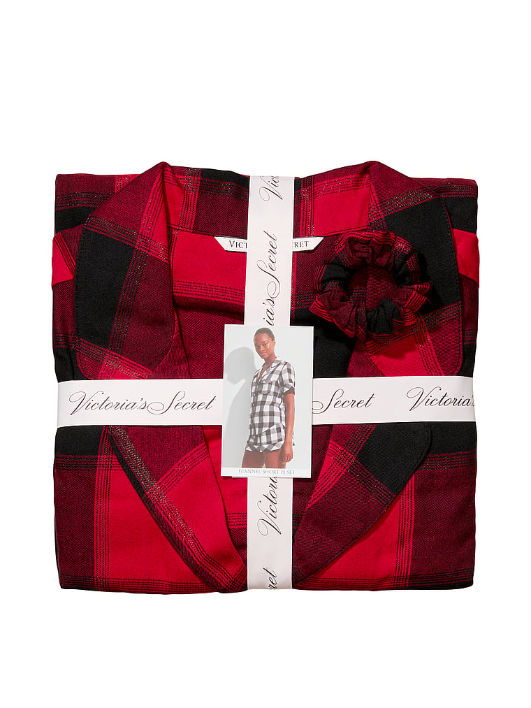Buy Flannel Short Pajama Set, - Order undefined online - Victoria's Secret