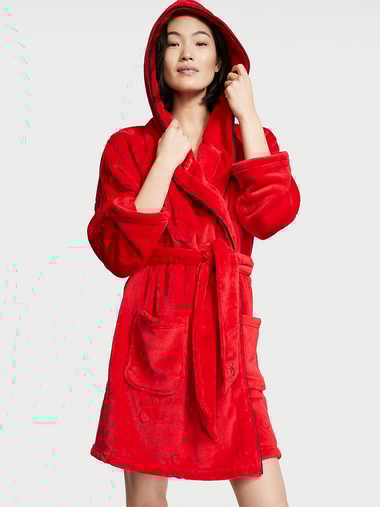 Buy Hooded Short Robe, - Order undefined online - Victoria's Secret US