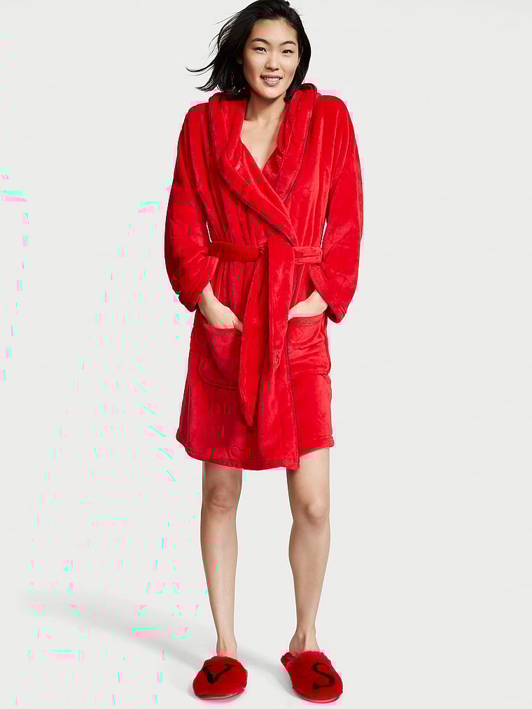 Buy Hooded Short Robe, - Order undefined online - Victoria's Secret US