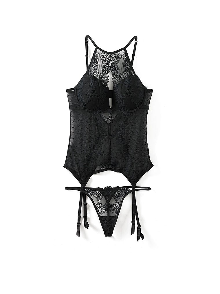 Buy Heathyr Basque & Panty Set, - Order undefined online - Victoria's ...