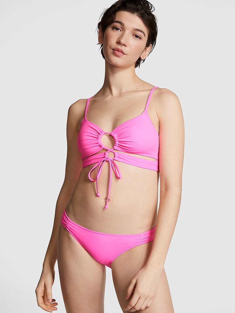 Buy Cutout Bikini Top, - Order undefined online - PINK US