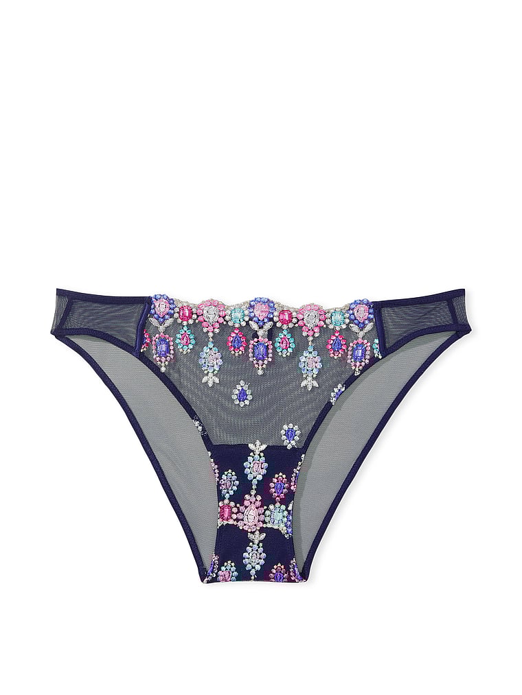 Buy Bejeweled Embroidery Cheekini Panty, - Order undefined online ...