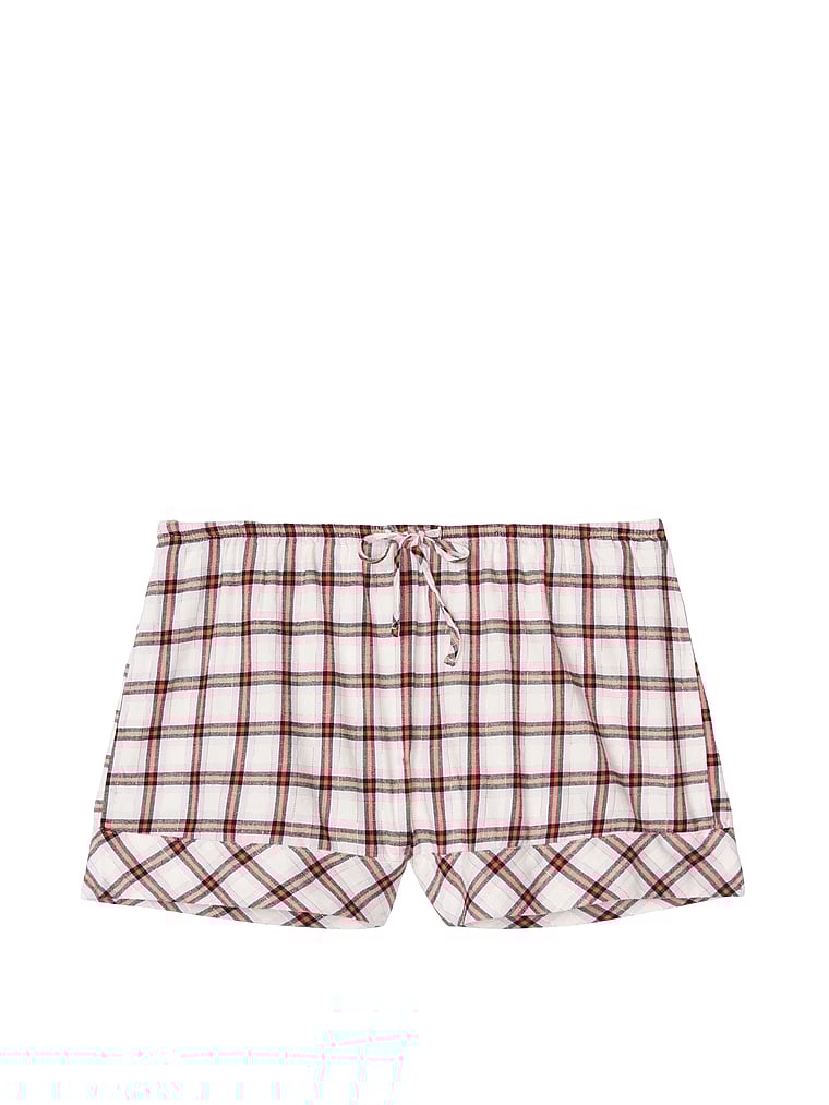 Buy Flannel Sleep Short, - Order undefined online - Victoria's Secret US