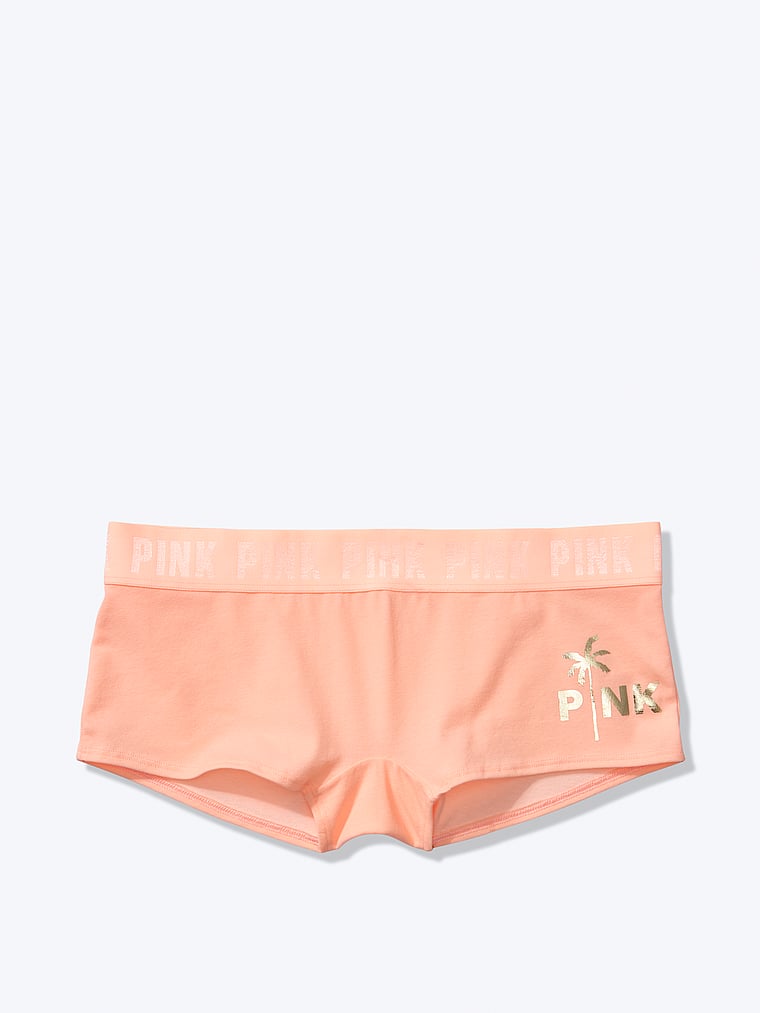 VictoriasSecret Logo Boyshort - 11165912-3EYI