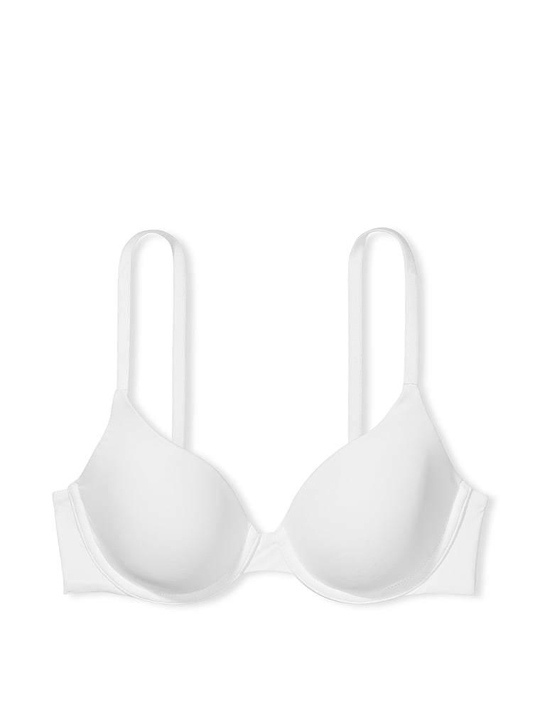 Buy Lightly-Lined Full Coverage Bra, White - Order Bras online ...
