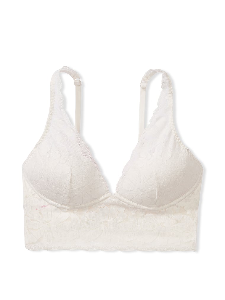 Buy Lace Lightly Lined Plunge Bralette - Order Bralettes online ...